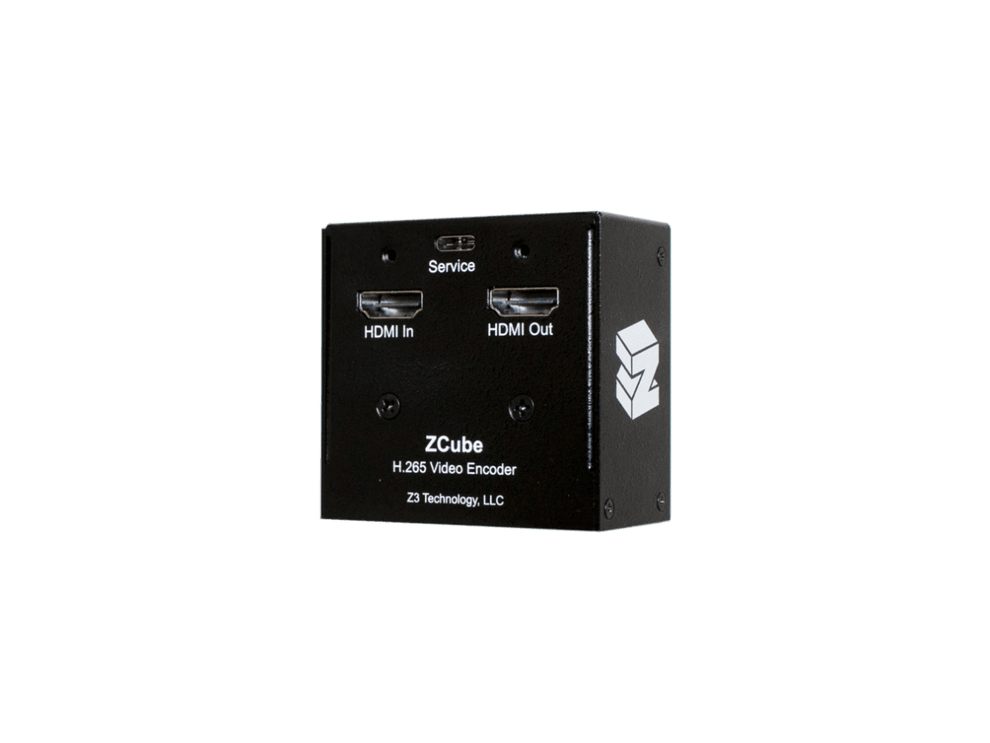 Z3 Technology ZCube-21 Full-Size HDMI 4Kp30 H.265 Encoder for Sony FCB ...